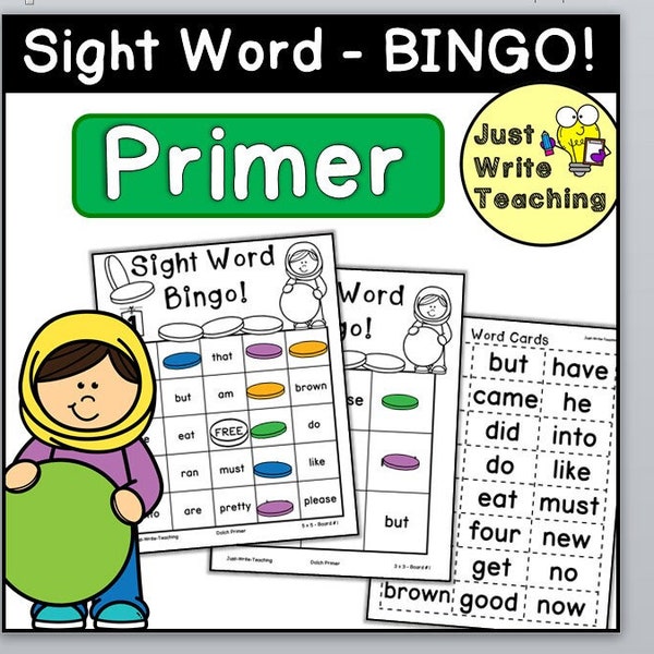 Dolch Sight Words - Etsy