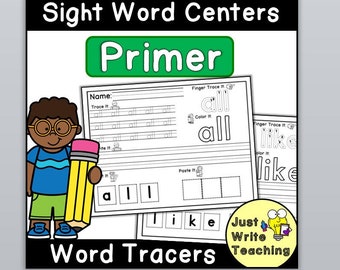 Sight Word Fluency Builders dolch Primer - Etsy