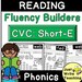 Reading Fluency Builders - CVC Short E - Etsy