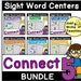 Connect 5 Sight Words Game - BUNDLE - Etsy