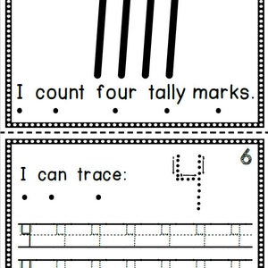Differentiated Number Flip Books (flipbooks) 1 to 20 - Etsy
