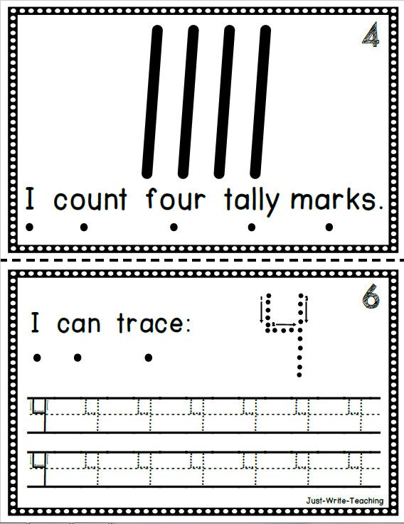 Differentiated Number Flip Books flipbooks 1 to 20 - Etsy