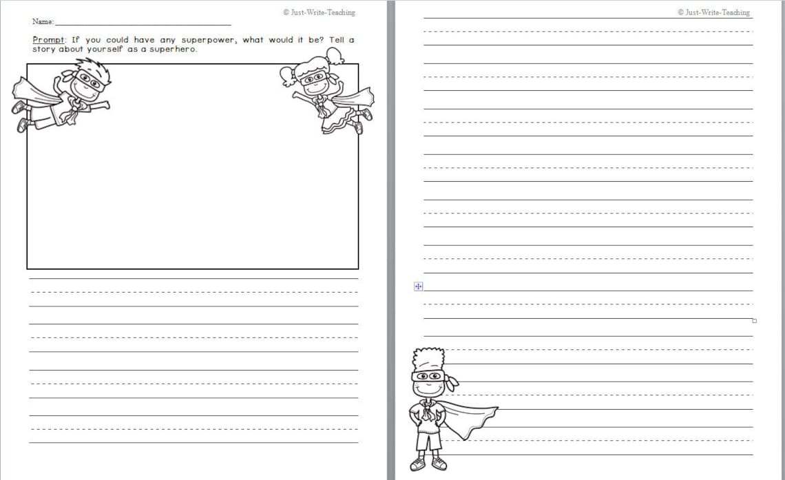 40 Elementary Writing Prompts year-long, Fun & Engaging Assessment ...