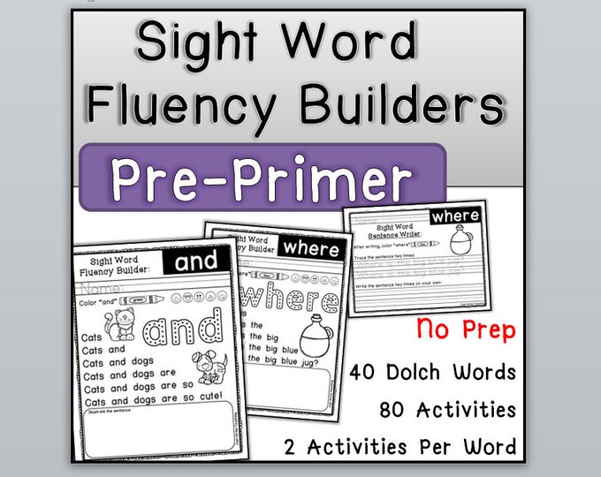 Sight Word Code Breakers Activity Pack - 66 Pages - Distance Learning ...