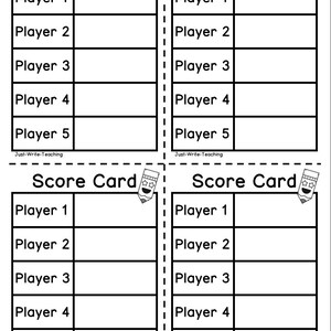 Connect 5 Sight Words Game - BUNDLE - Etsy