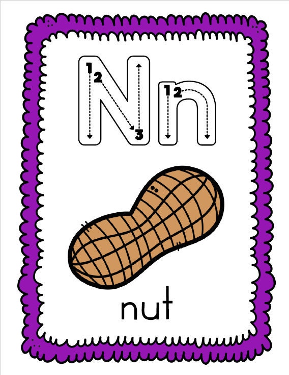 Letter N Practice Games and Activity Pack - Etsy