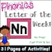 Phonics Letter of the Week Growing MEGA Bundle N to Z - Etsy