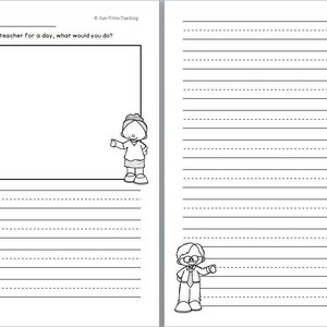 40 Elementary Writing Prompts (year-long, Fun & Engaging) Assessment ...