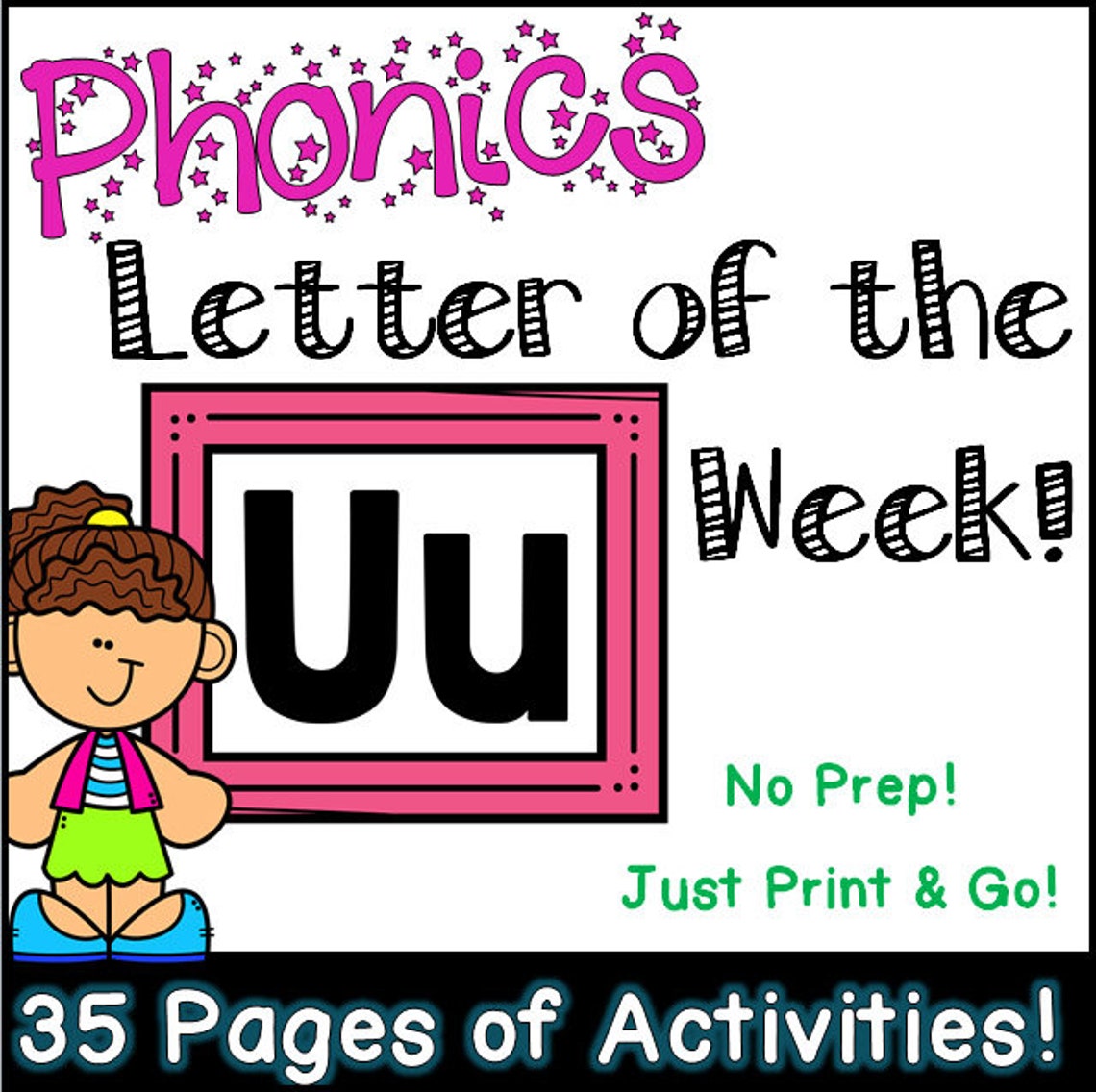 Phonics Letter of the Week Growing MEGA Bundle N to Z - Etsy