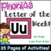 Phonics Letter of the Week Growing MEGA Bundle - N to Z - Etsy