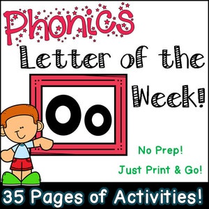 Phonics Letter of the Week Growing MEGA Bundle - N to Z - Etsy