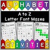 Letter Formation Anchor Charts Alphabet Activities A to Z 26 Charts - Etsy