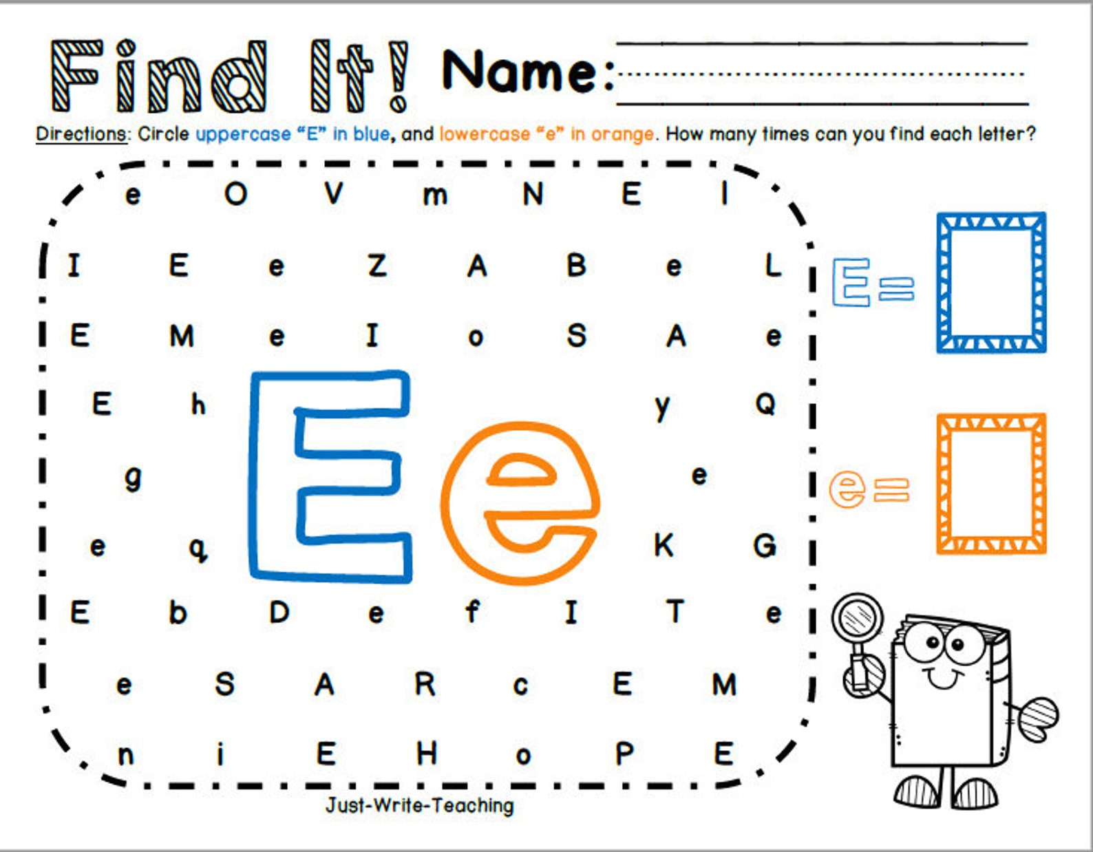Letter E Practice Games and Activity Pack - Etsy