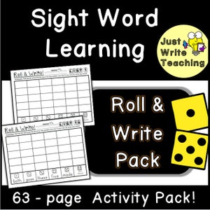 Dolch Sight Word Learning MEGA Bundle - Full Year Program - Etsy Canada