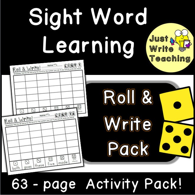 Dolch Sight Word Learning MEGA Bundle - Full Year Program - Etsy