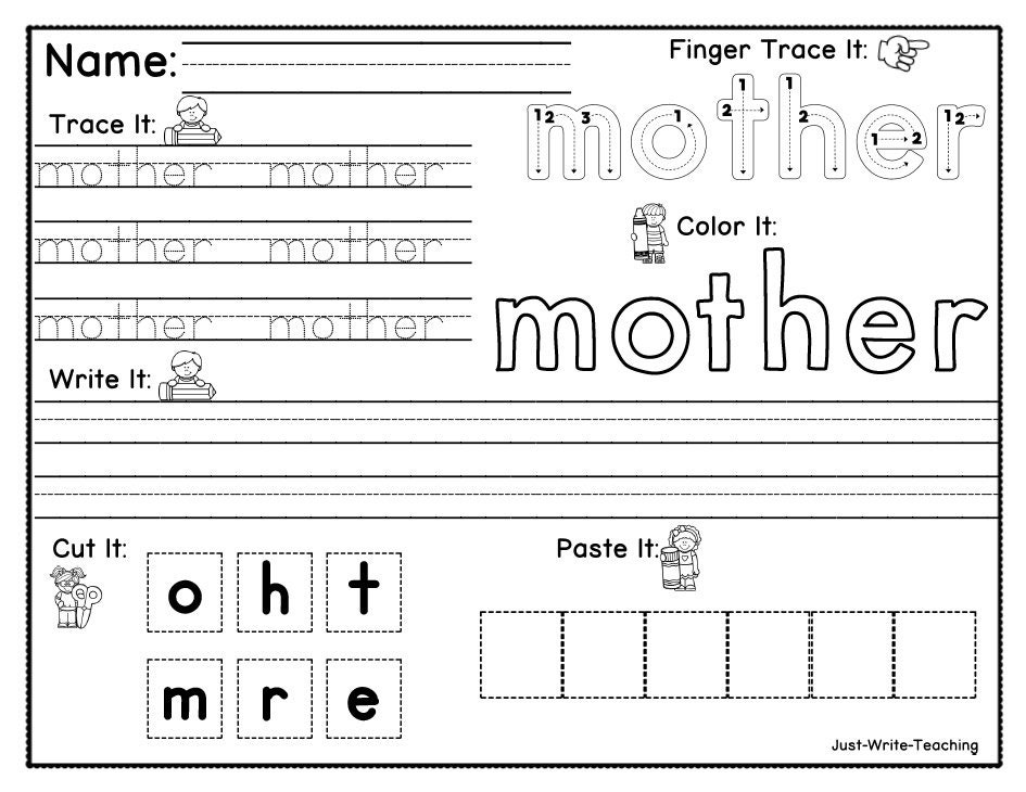 Dolch Nouns List Sight Word Tracers - Etsy