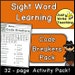 Sight Word Code Breakers Activity Pack - 66 Pages - Distance Learning ...