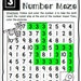 Number Mazes for Number Recognition Practice (1 to 10) - Etsy