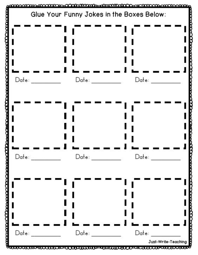 Funny Joke of the Day - Morning Meeting Essentials - Etsy