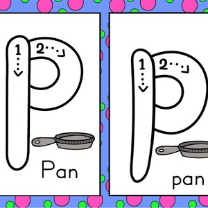 Letter P Practice Games and Activity Pack - Etsy