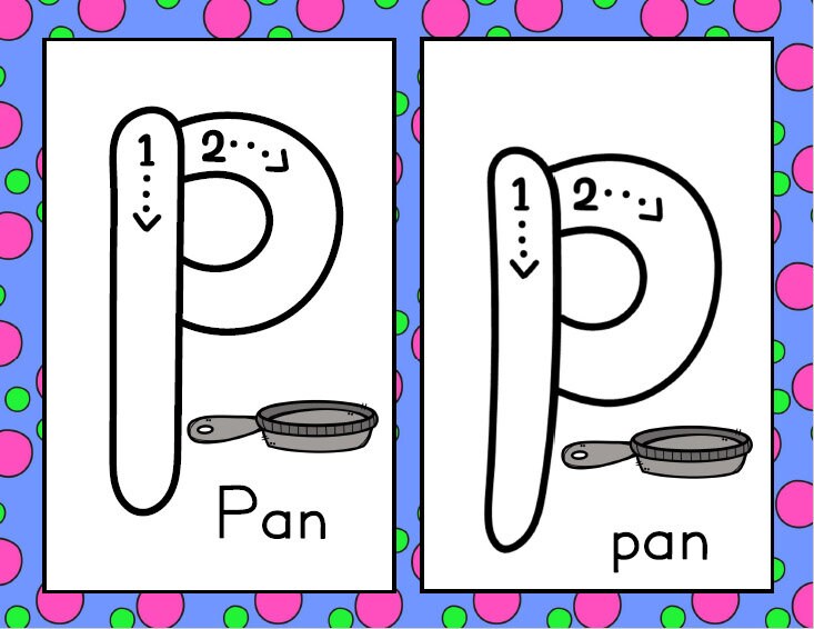 Letter P Practice Games and Activity Pack - Etsy
