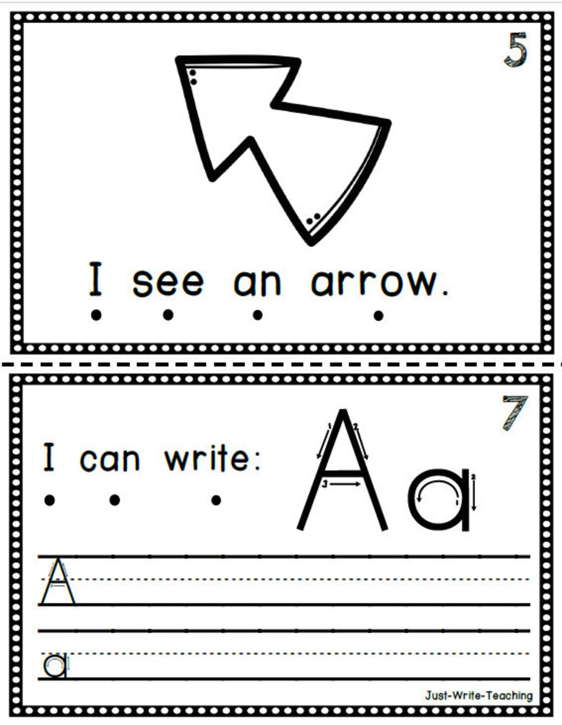 Letter Flipbooks - Alphabet Activities - A to Z (52 Flip Books) - Etsy