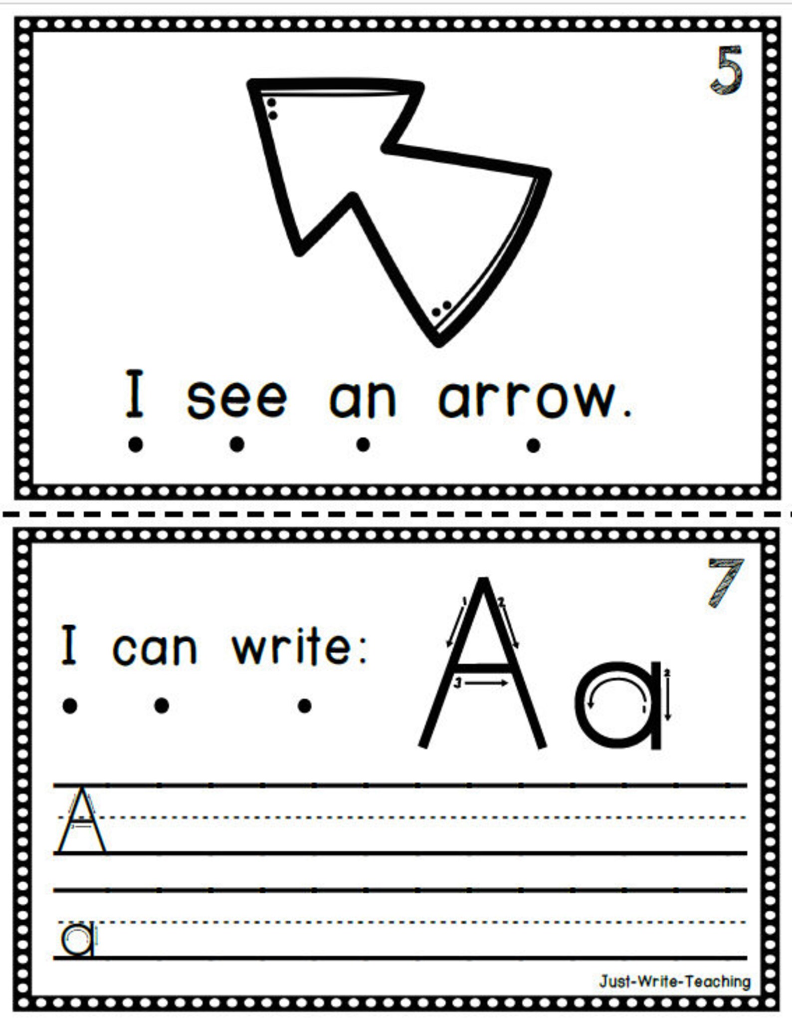 Letter Flipbooks - Alphabet Activities - A to Z (52 Flip Books) - Etsy