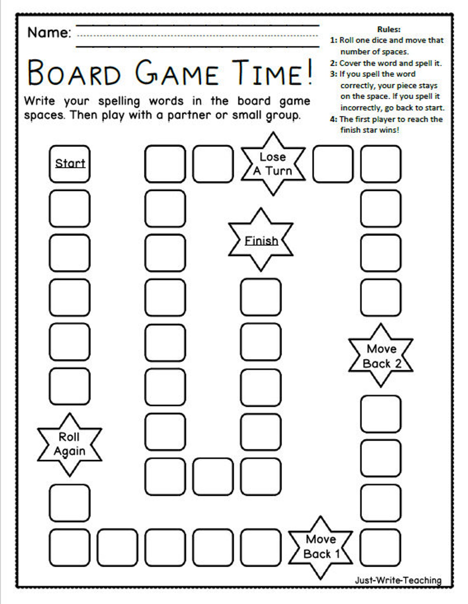 Spelling Activities and Games for Any Word List - Etsy