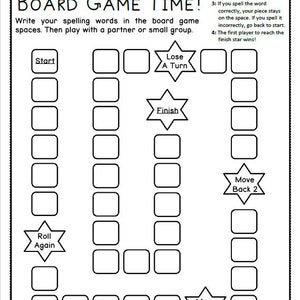 Spelling Activities and Games for Any Word List - Etsy