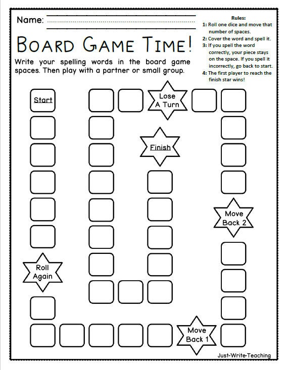 Spelling Activities and Games for Any Word List - Etsy