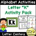 Letter K Practice Games and Activity Pack - Etsy