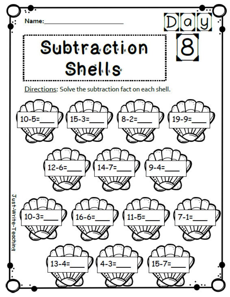 Rising Grade 3 Math Summer Worksheets