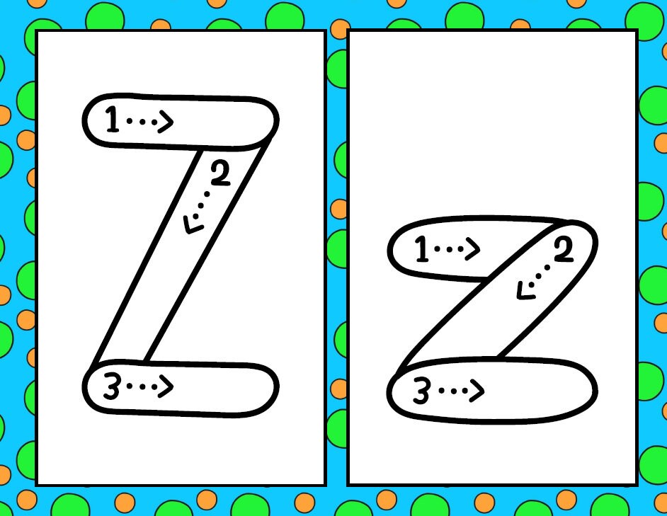 Playdough Mats Play-doh Mats - Alphabet Activities - A to Z (52 Mats ...