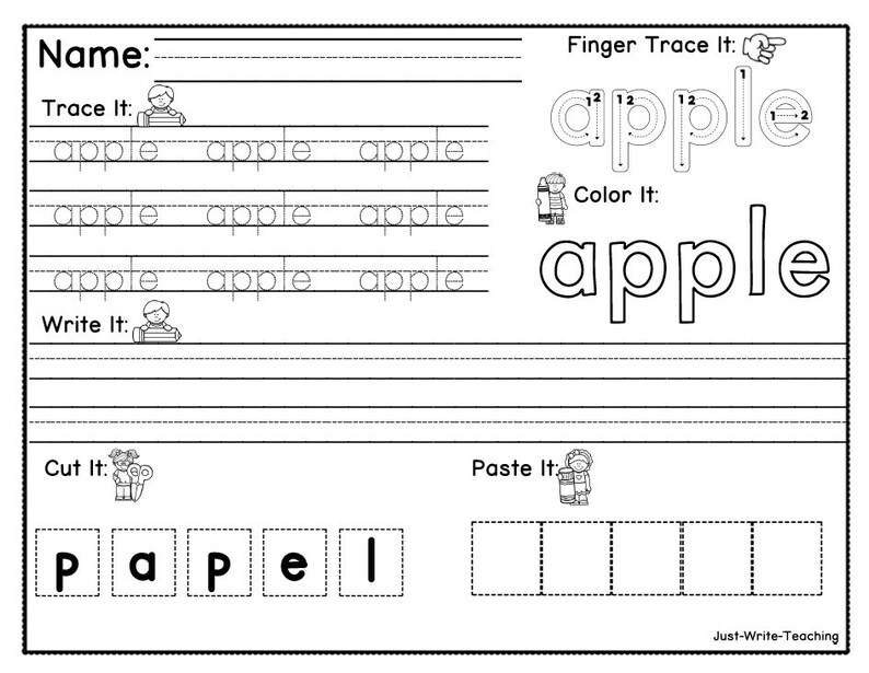 Dolch Nouns List Sight Word Tracers - Etsy