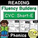 Reading Fluency Builders - CVC Short E - Etsy