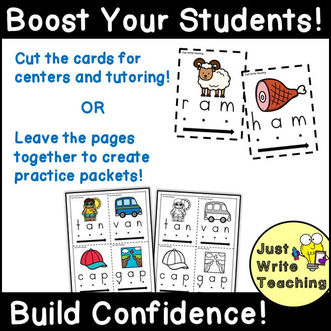 Phonics Word Cards - CVC Short Vowels BUNDLE - Etsy