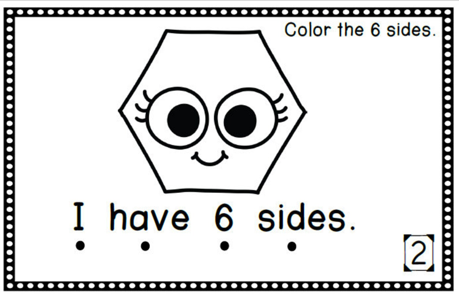 2D Shapes Flip Book Bundle - Etsy