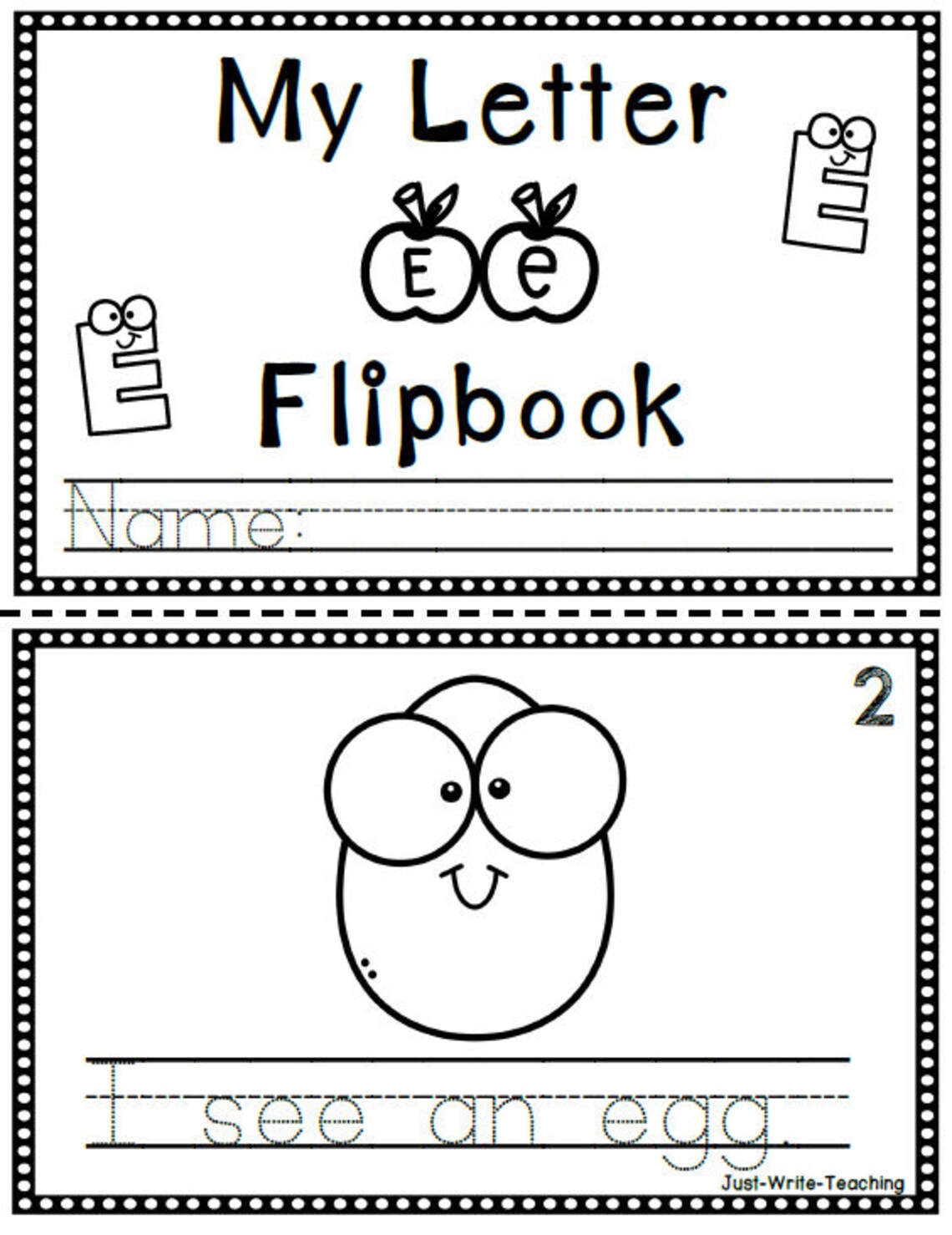 Letter E Practice Games and Activity Pack - Etsy