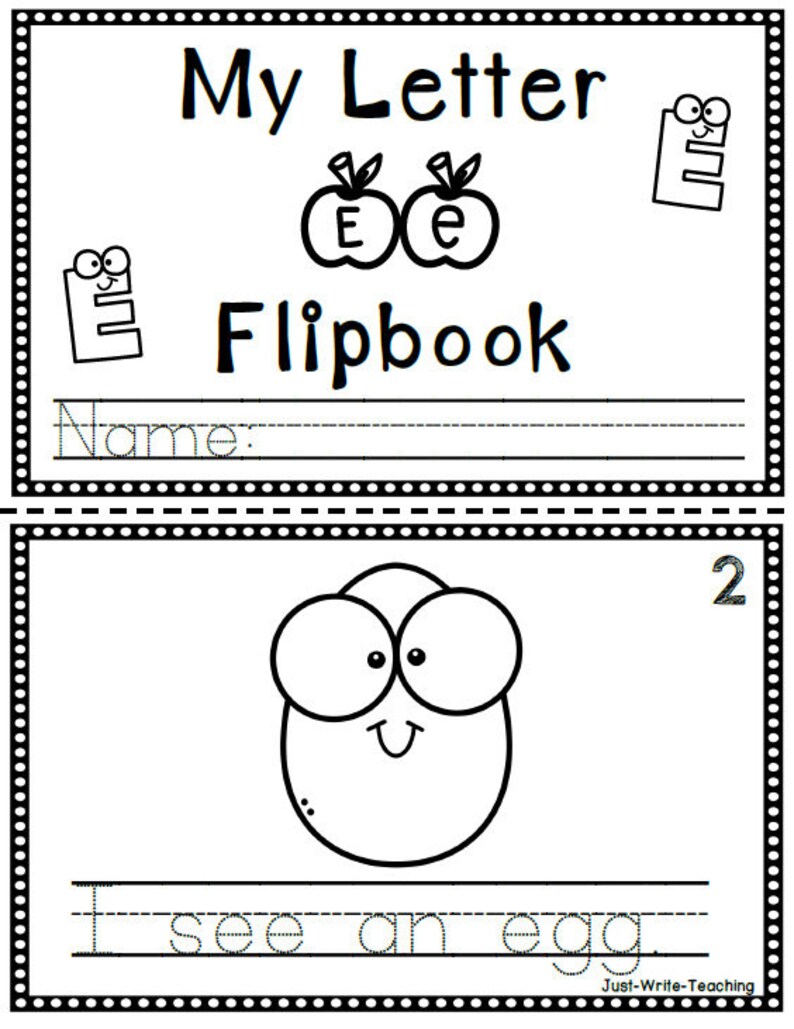 Letter E Practice Games and Activity Pack - Etsy