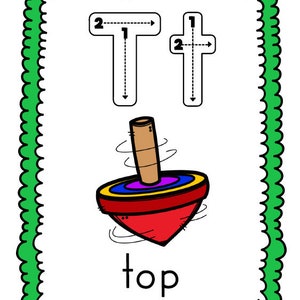 Letter Formation Anchor Charts - Alphabet Activities - A to Z (26 ...