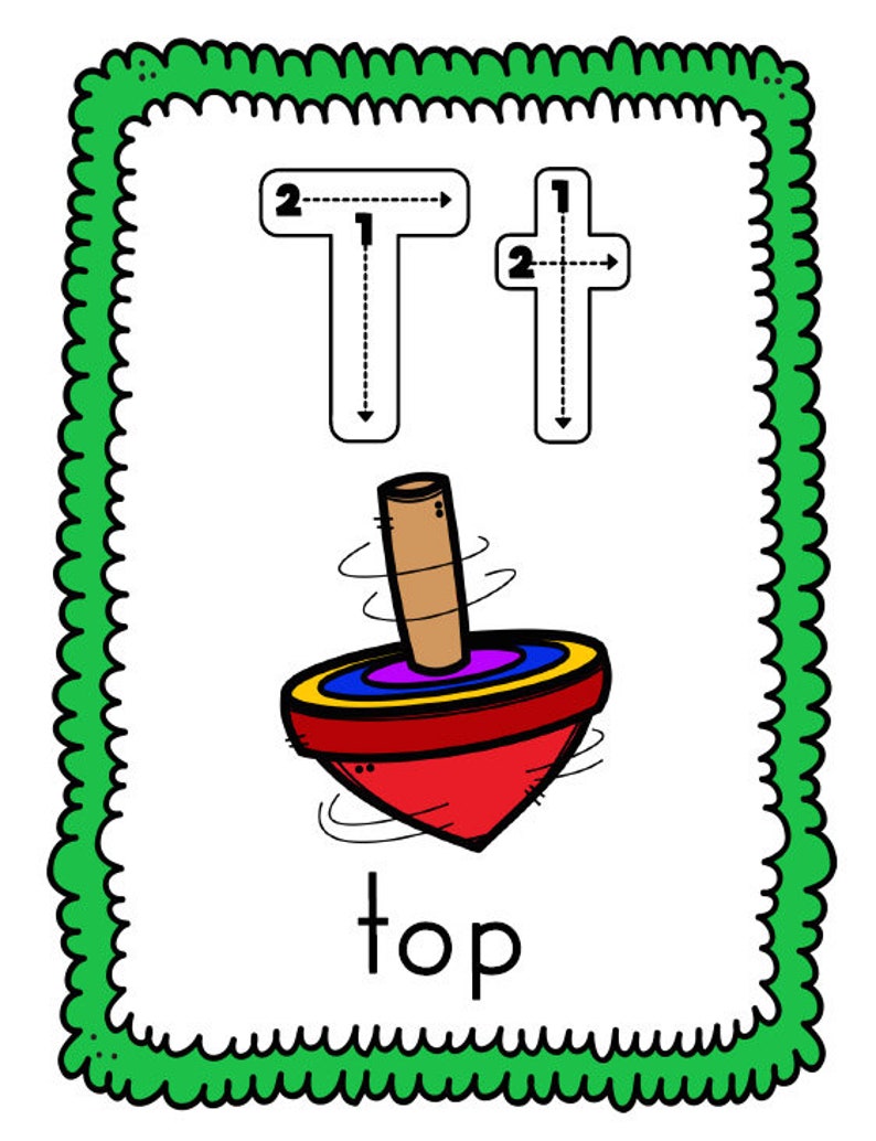 Letter Formation Anchor Charts - Alphabet Activities - A to Z (26 ...