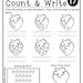 Count and Write Kindergarten Morning Work & Math Centers (20 Days!) - Etsy