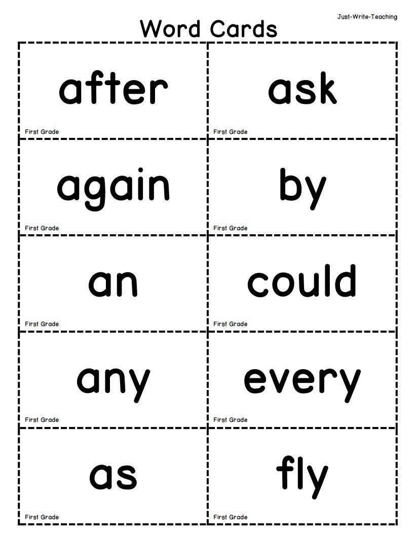 Connect 5 First Grade Sight Words Game - Etsy