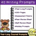 40 Elementary Writing Prompts (year-long, Fun & Engaging) Assessment ...