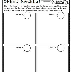 Spelling Activities and Games for Any Word List - Etsy