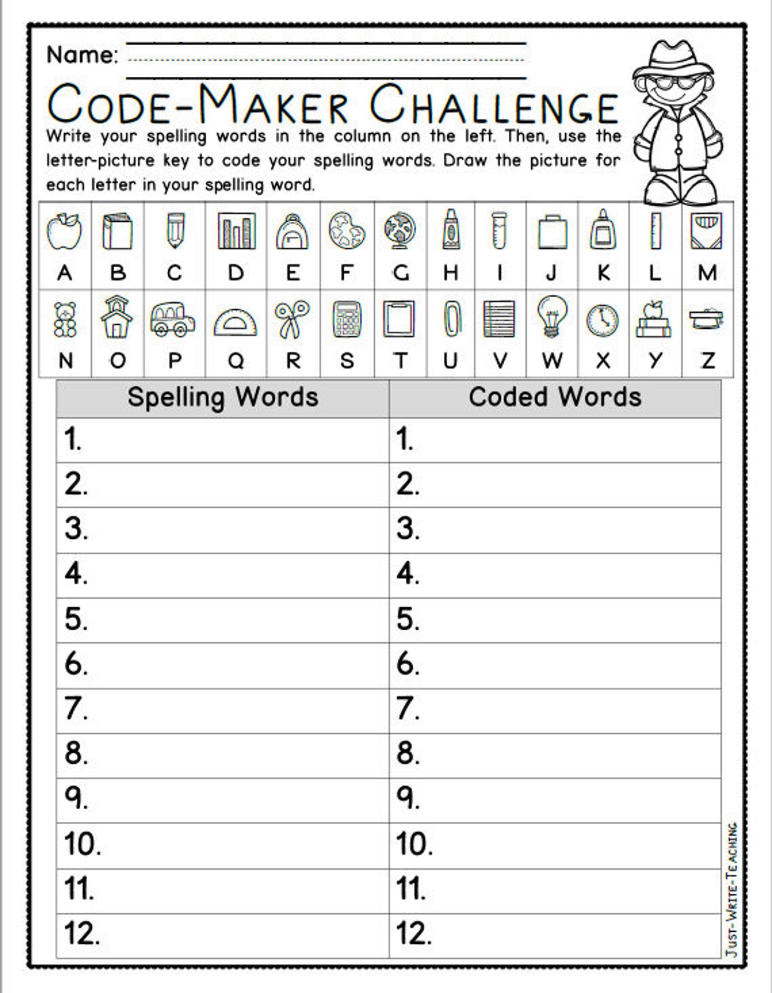 Spelling Activities and Games for Any Word List - Etsy
