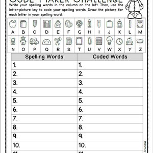 Spelling Activities and Games for Any Word List - Etsy