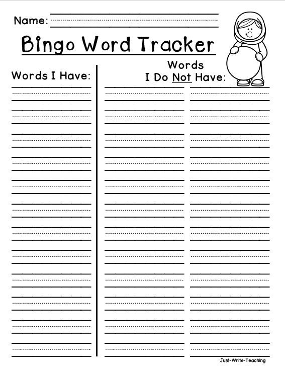 Sight Word Bingo - Dolch First Grade - Etsy
