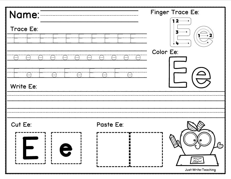 Letter of the Day Alphabet Activities A to Z Practice - Etsy