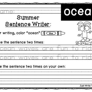 First Grade Summer Reading Fluency Builders - Set 1 - Etsy